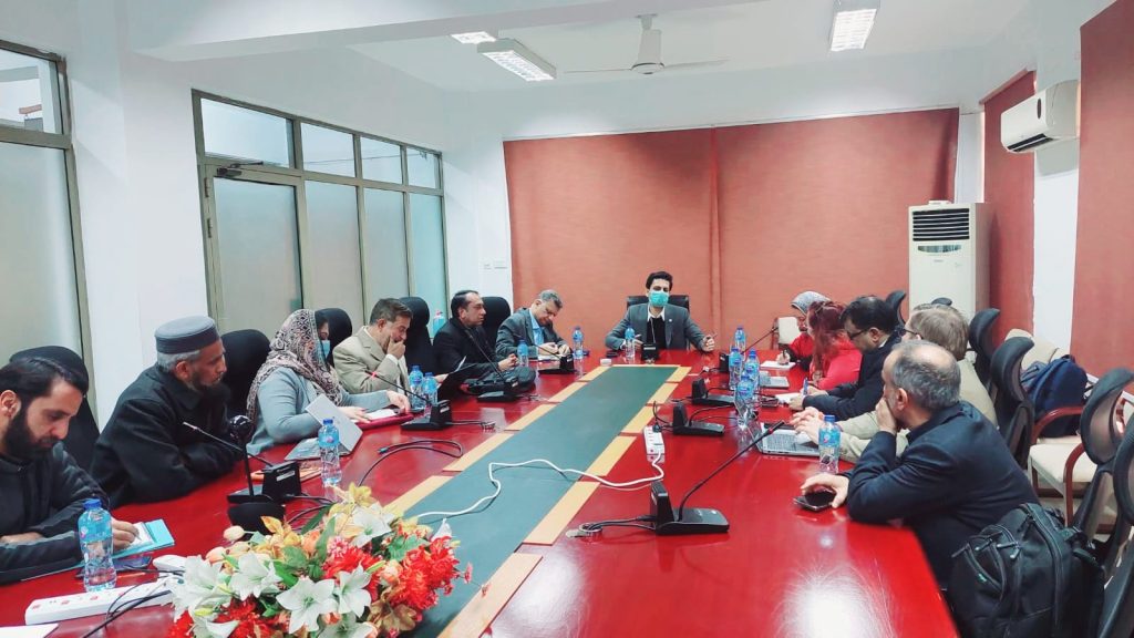 Meeting with WHO delegates – Common Management Unit