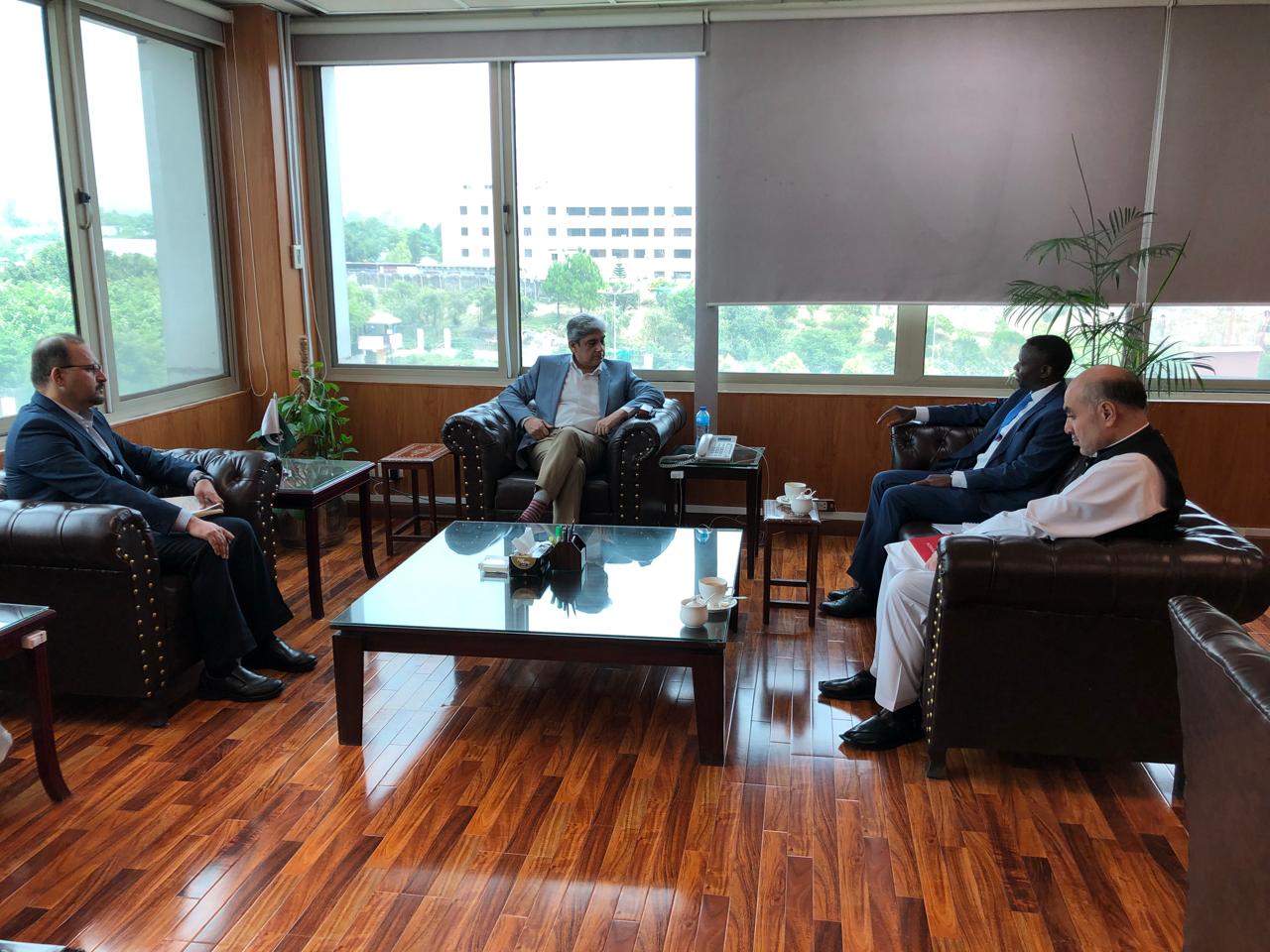 Worthy Federal Secretary Mr. Nadeem Mahbub, UNAIDS Director, and ...